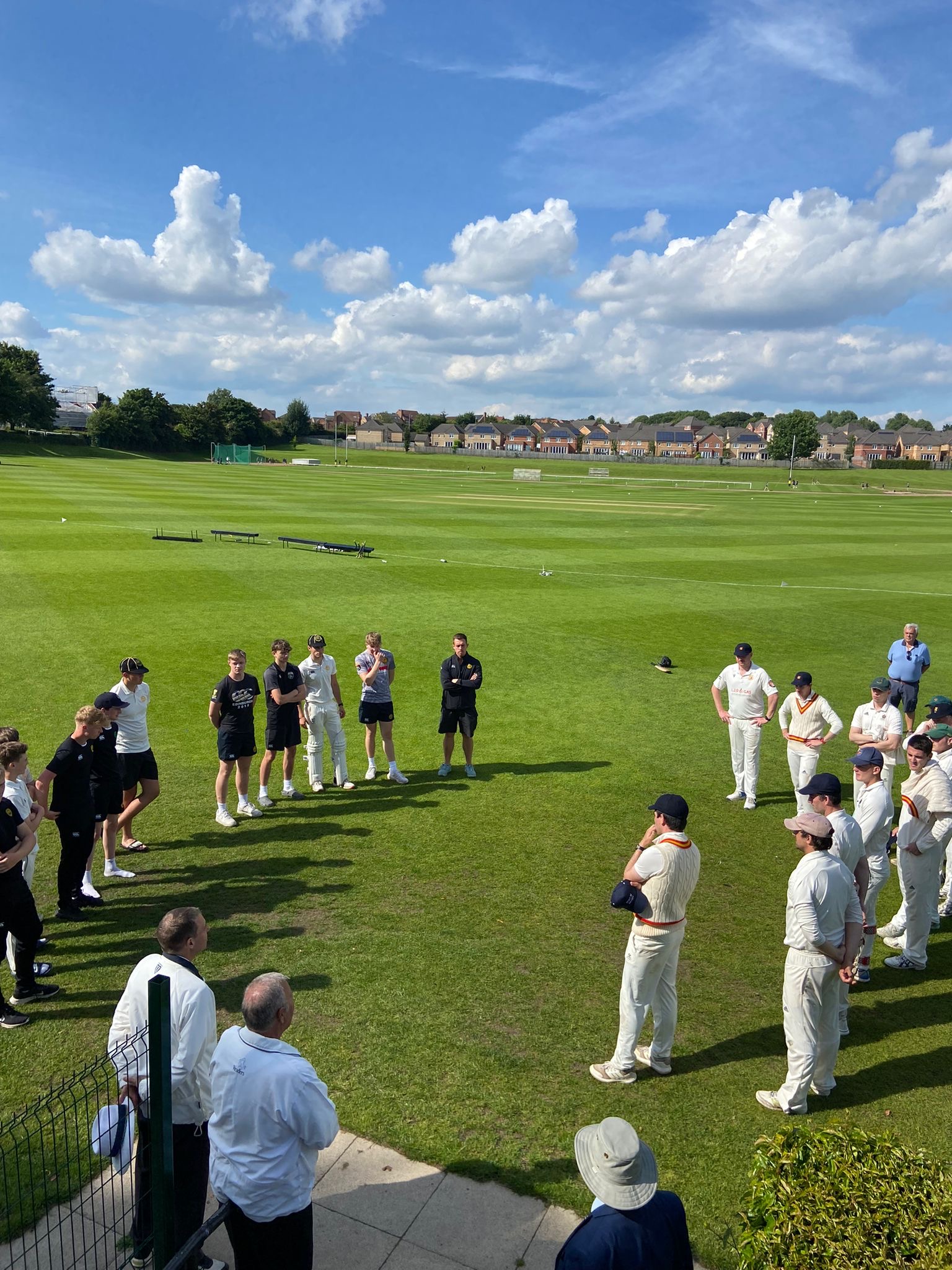 QEGS Cricket 1st XI Takes on MCC - Queen Elizabeth Grammar School