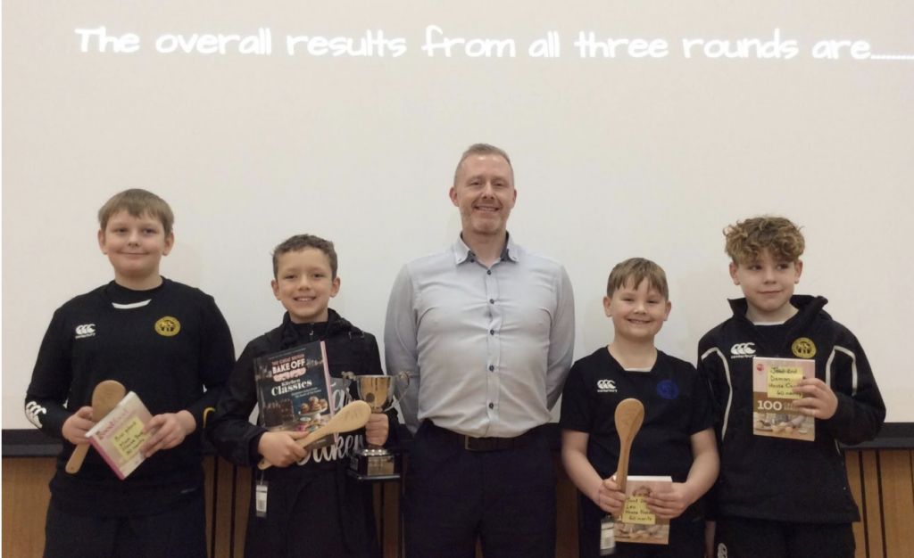 Cameron, Y5, wins JS Bake Off - Queen Elizabeth Grammar School