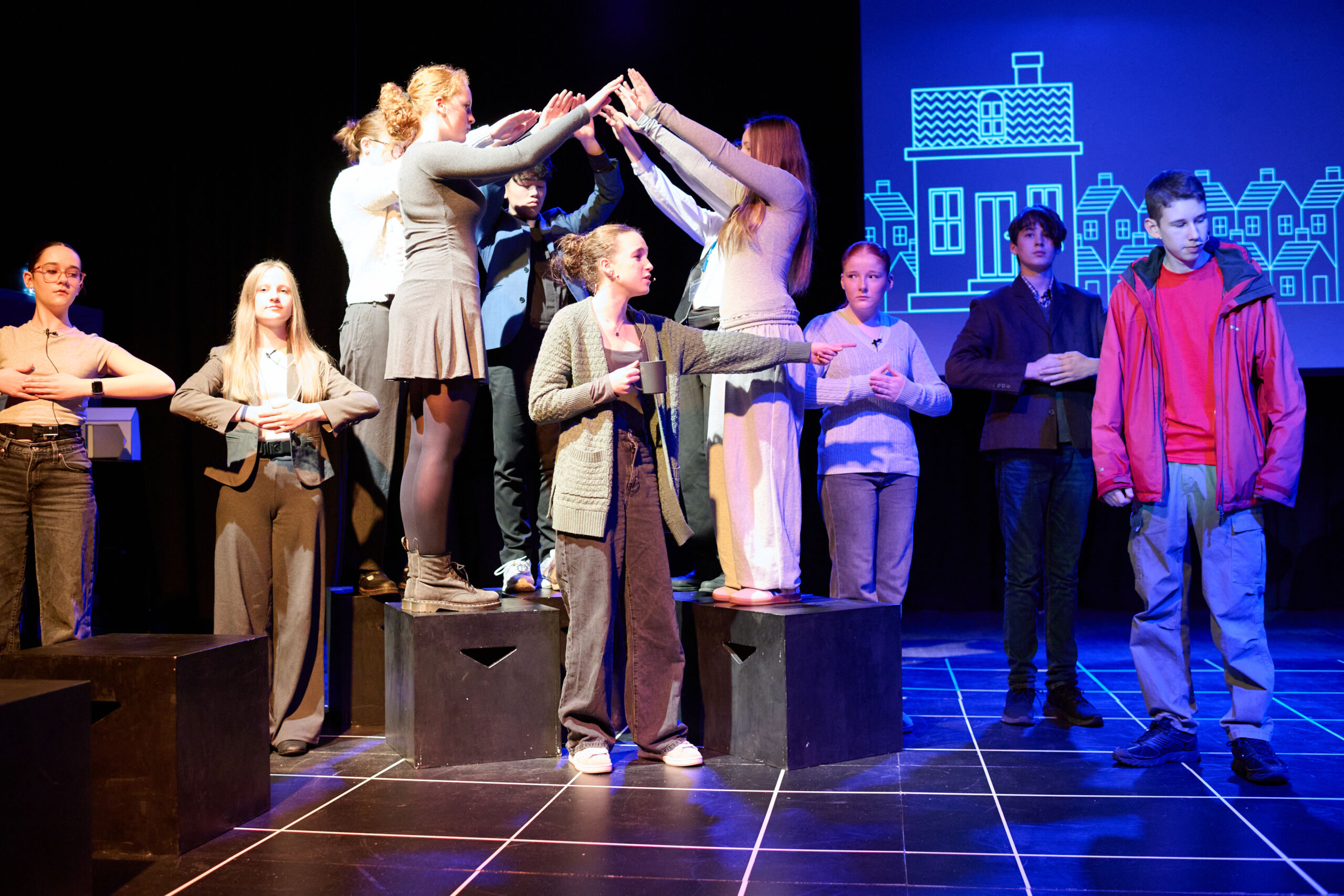 A Curious Success: Senior Foundation Students Shine on Stage ...