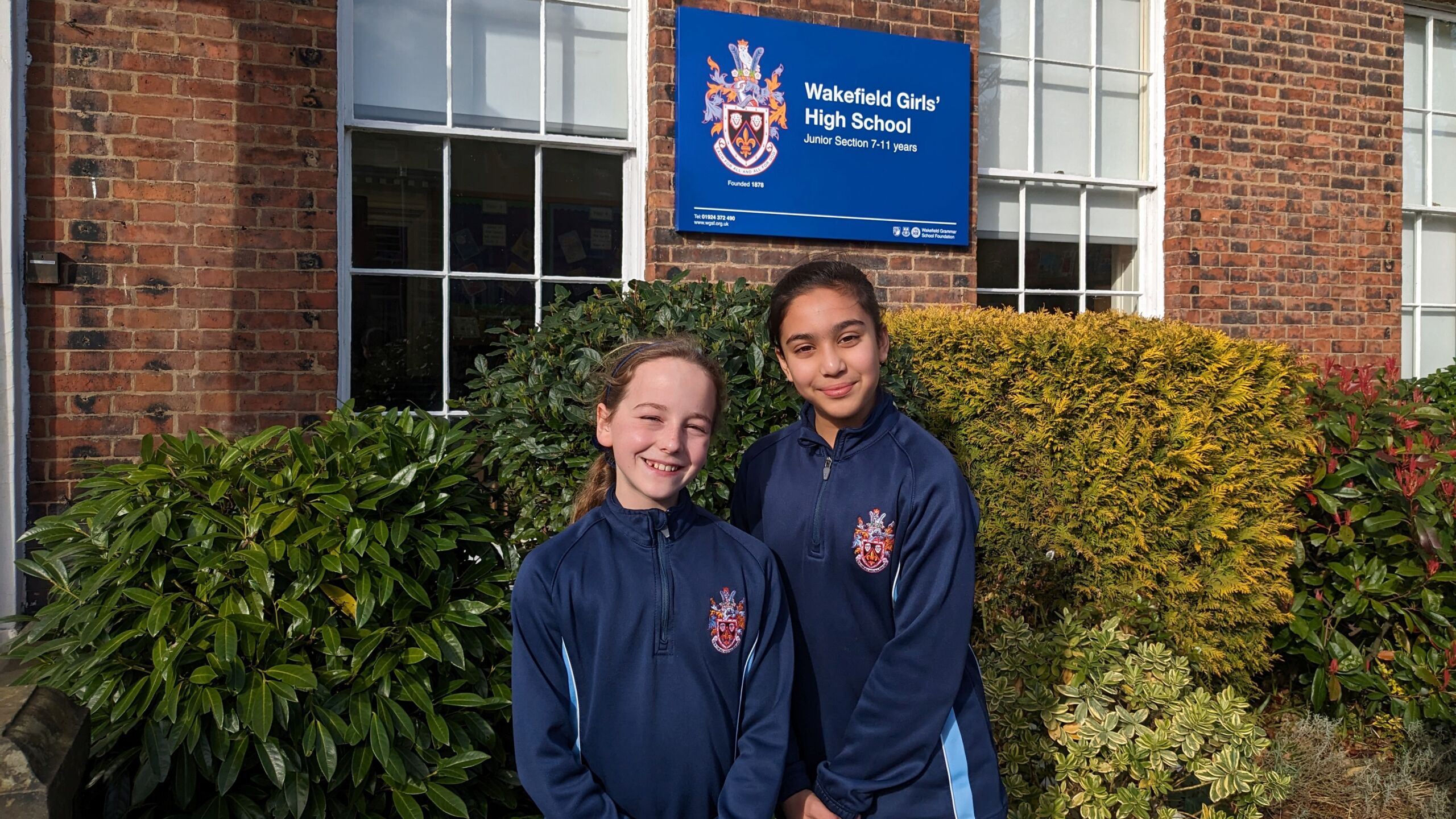 Introducing our New Junior Head Girl and Deputy Head Girl! - Wakefield ...