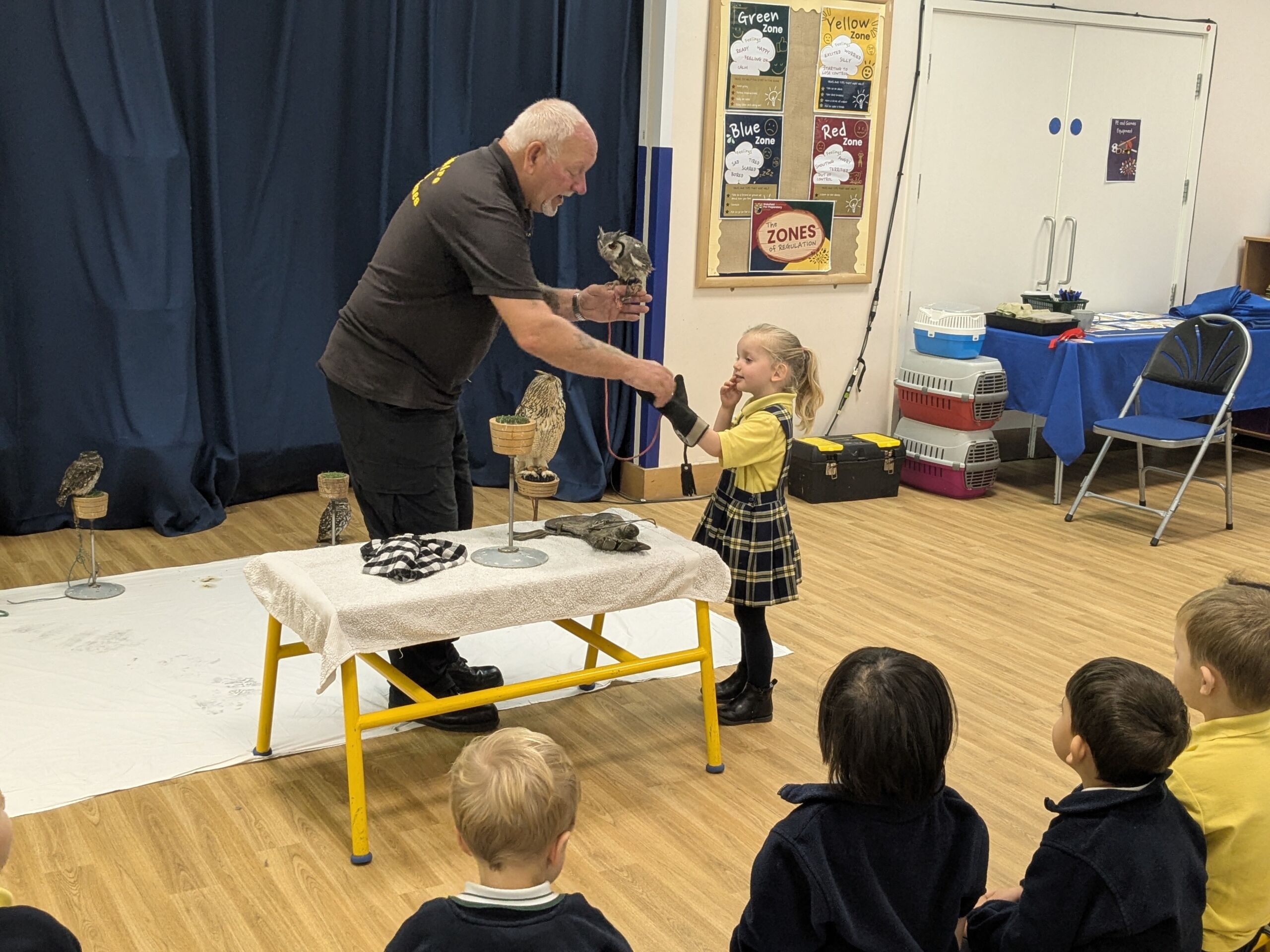 Yorkshire Owl Experience visit FS1 - Wakefield Grammar Pre-Preparatory ...